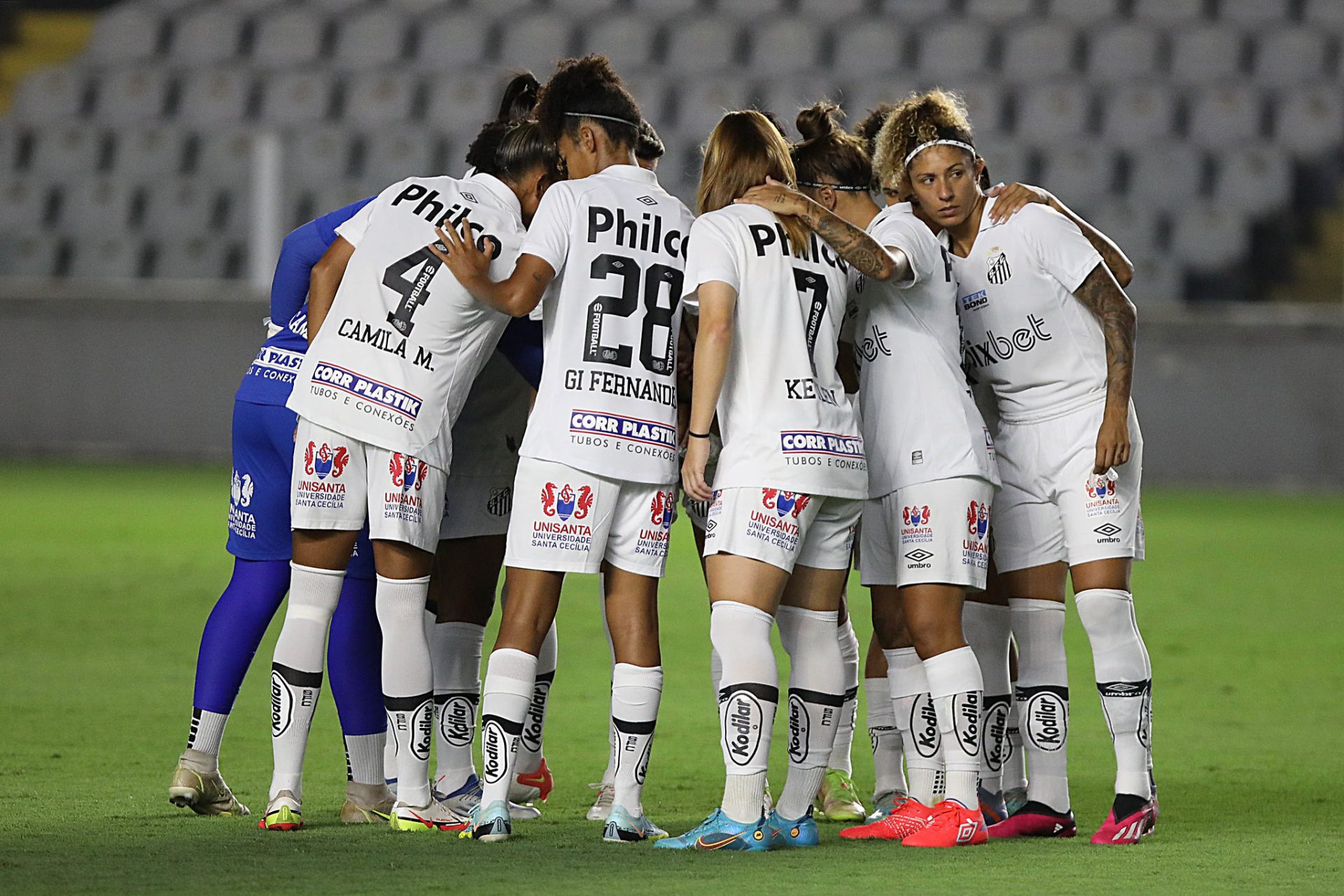 Santos X Ferroviária Partida Do Brasileiro Feminino Terá Entrada